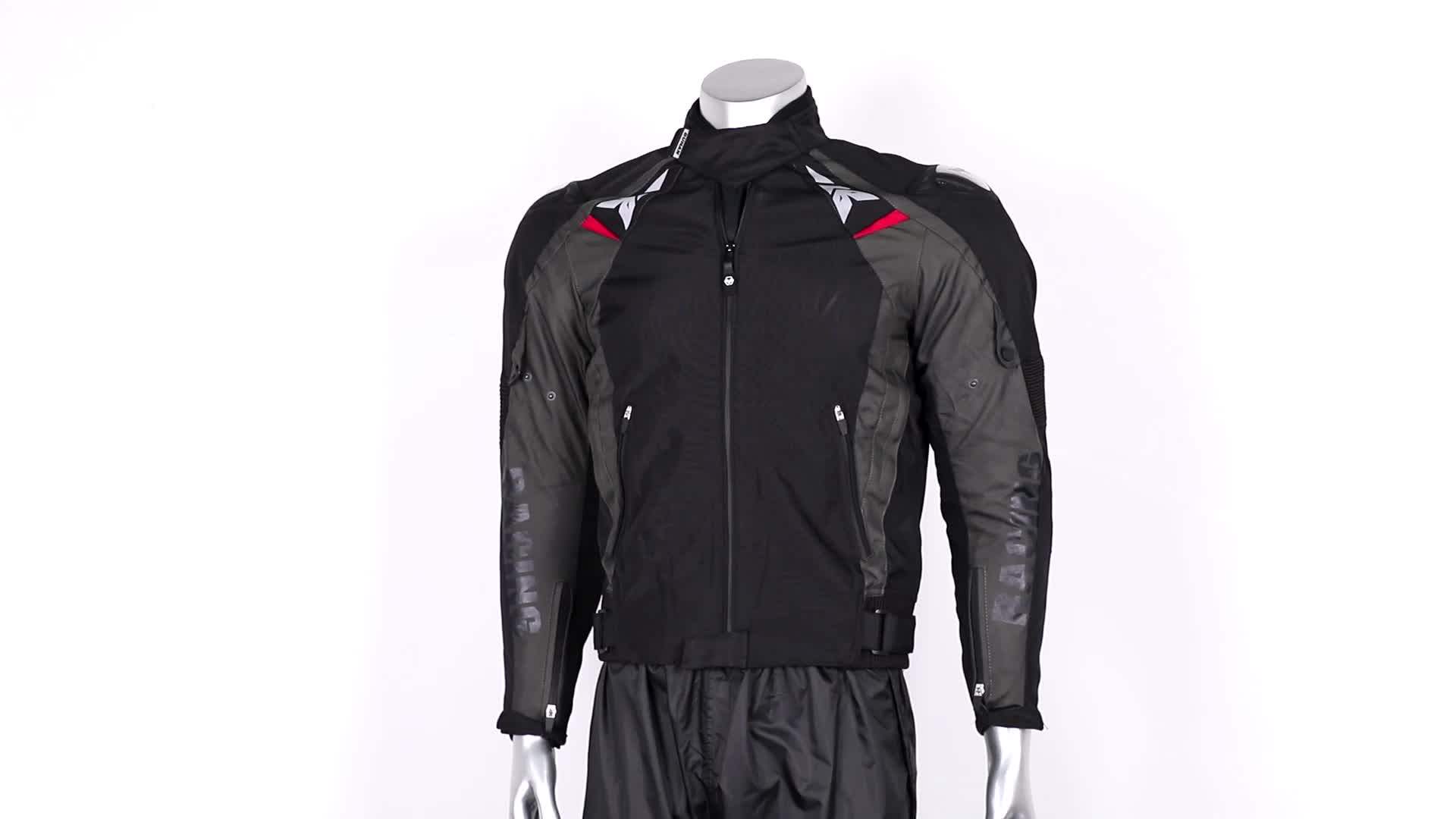 Duhan Waterproof Motocross Jacket Polyester 600d Full Body Protective ...