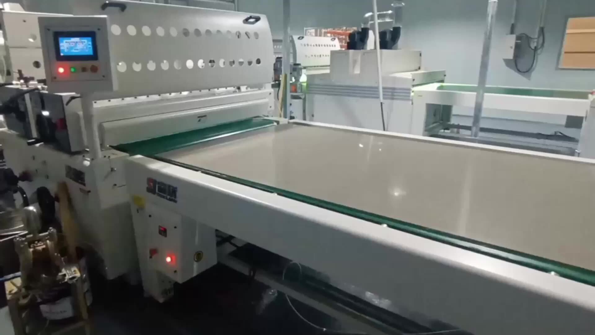 Double Roller Coating Machine For Wood Pvc Mdf Board High Precision ...