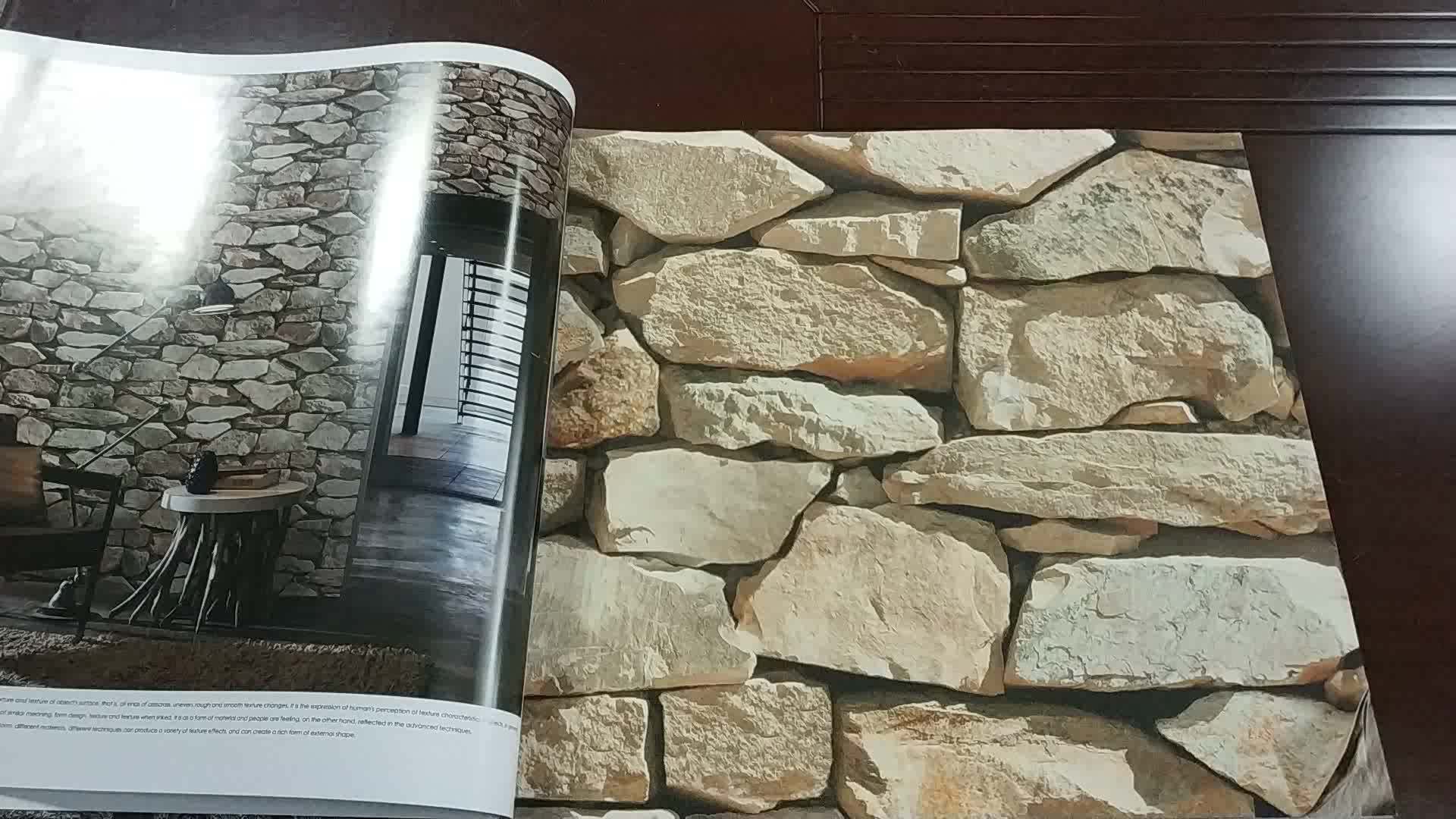 2018 Modern Natural Stone 3d Brick Al Murad Bf Wallpaper - Buy Natural ...