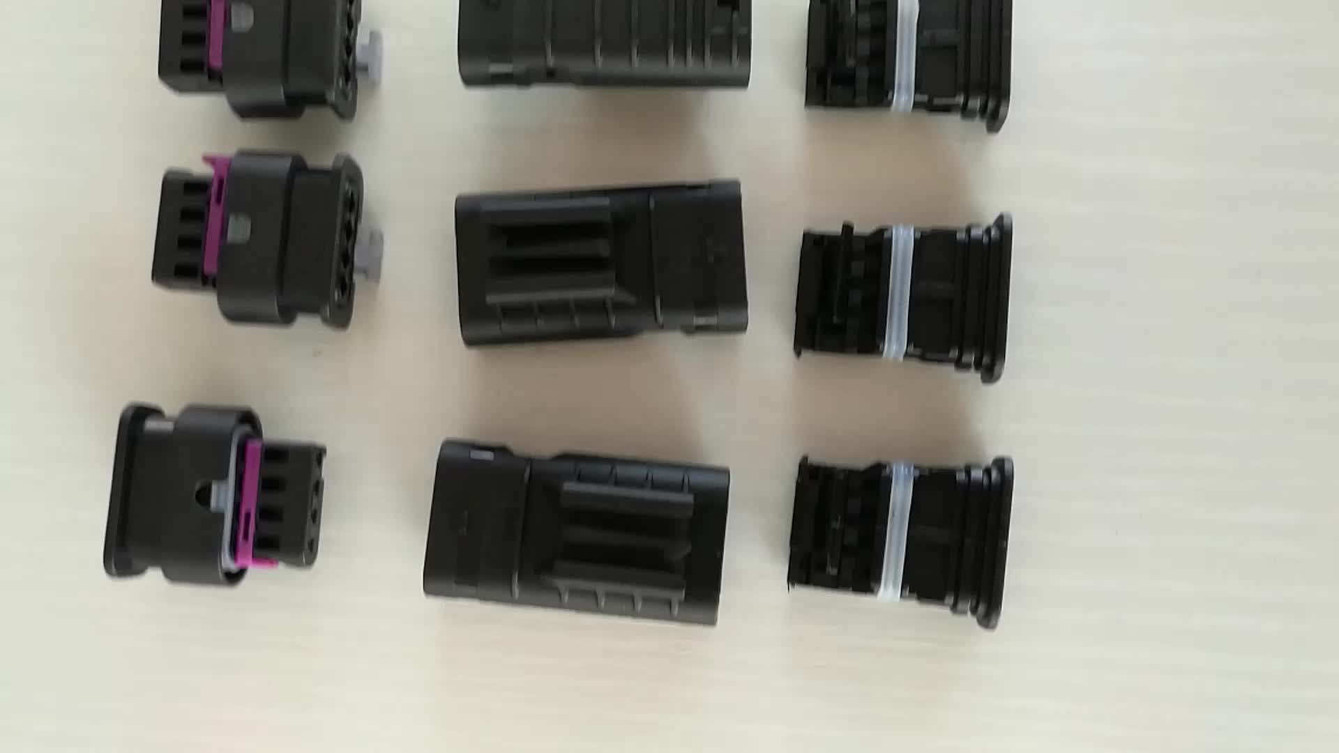 Car 2 Pins Female Socket Housing Tyco Automotive Wire Connector 1718648 ...