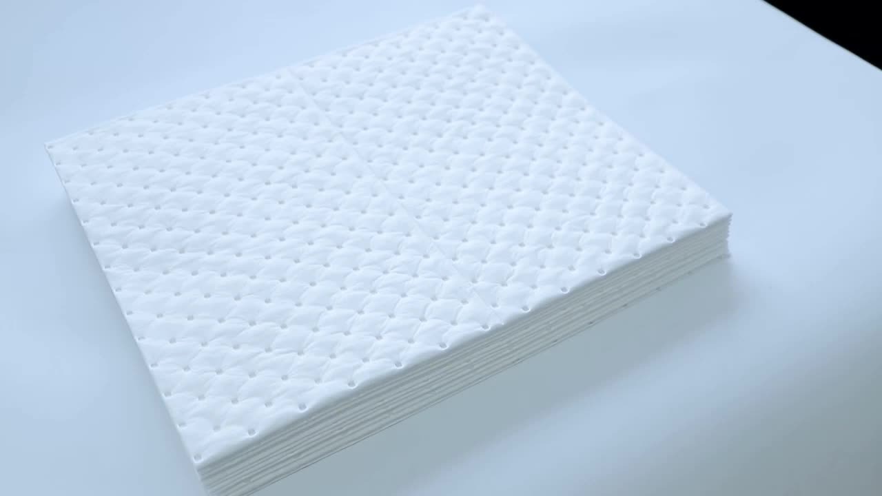Factory Price Low Price Oil Absorbent Felt White Absorbing Sheets For ... Factory Price Low Price Oil Absorbent Felt White Absorbing Sheets For ...