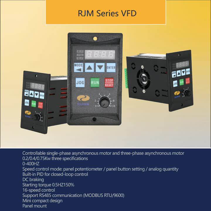 1/4 Hp Ac Drive 100-120v 400w Ac Single Phase Motor Speed Controller ...