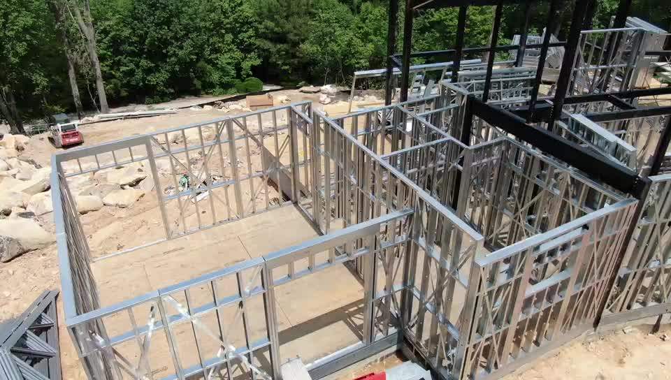 China Supplier Alibaba Design Prefab Villa/prefabricated House Usa ...