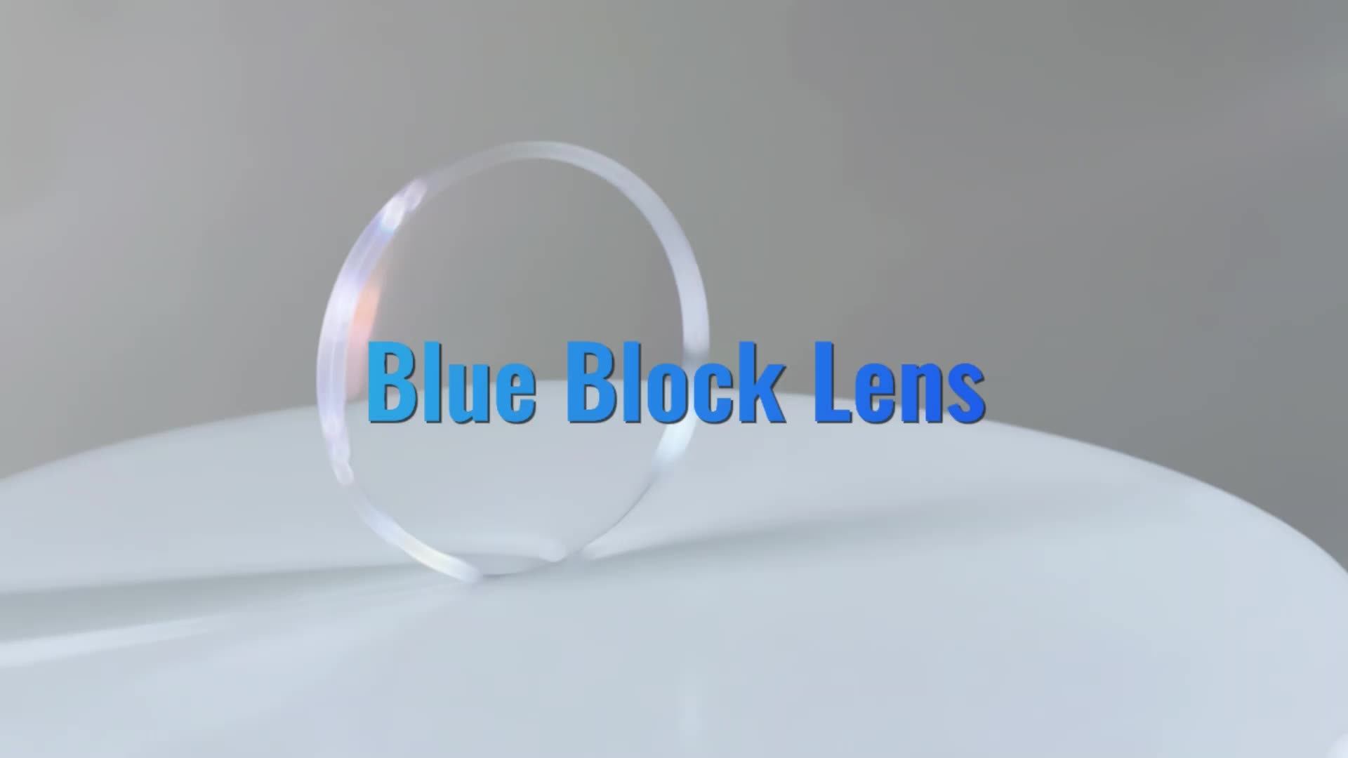 Cr39 1.56 Uv420 Blue Light Blocking Protective Lenses Eyeglasses Lens ...