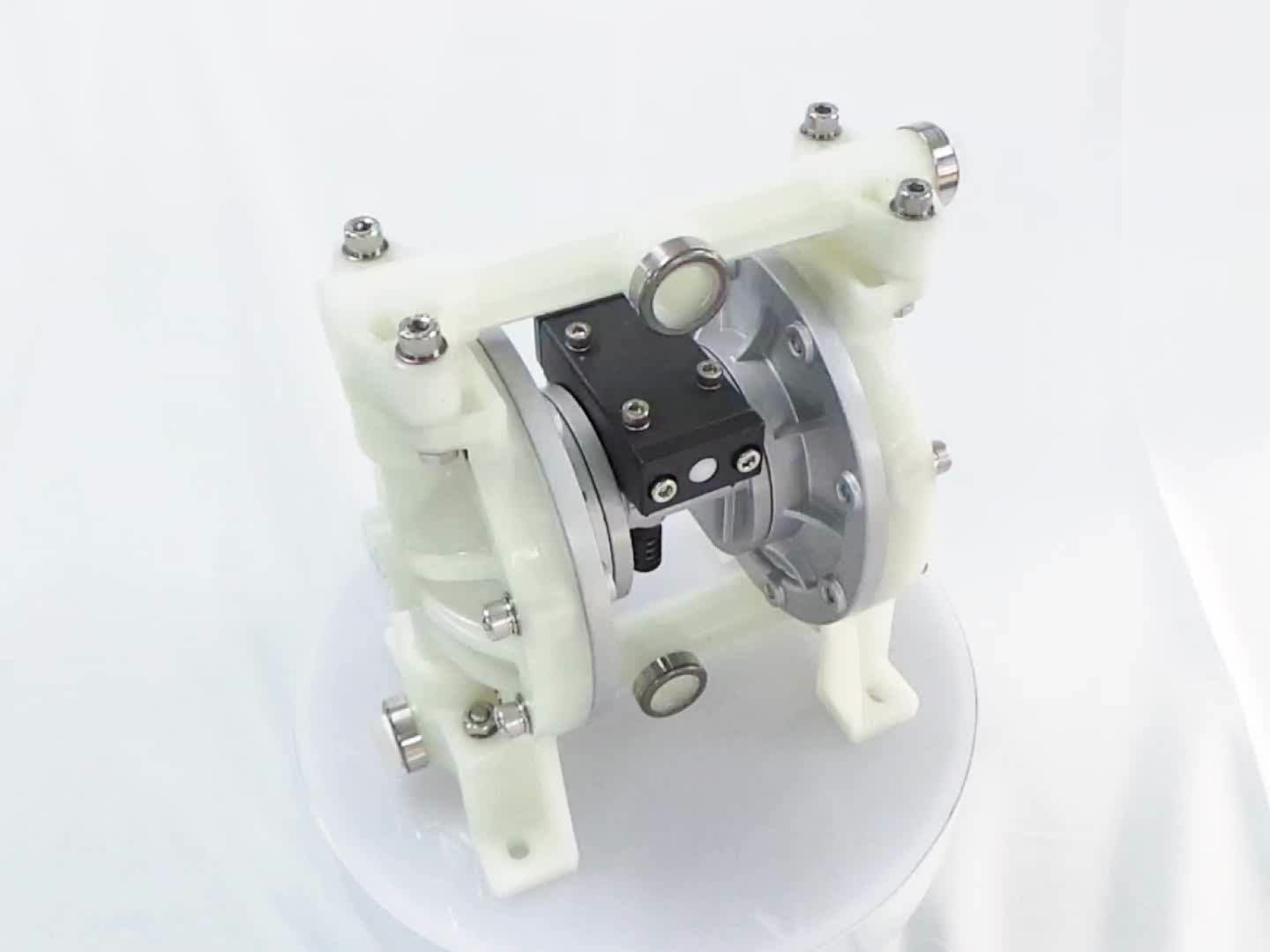 1/2" Mini Chemical Pneumatic Plastic Fluid Double Diaphragm Pump - Buy ...