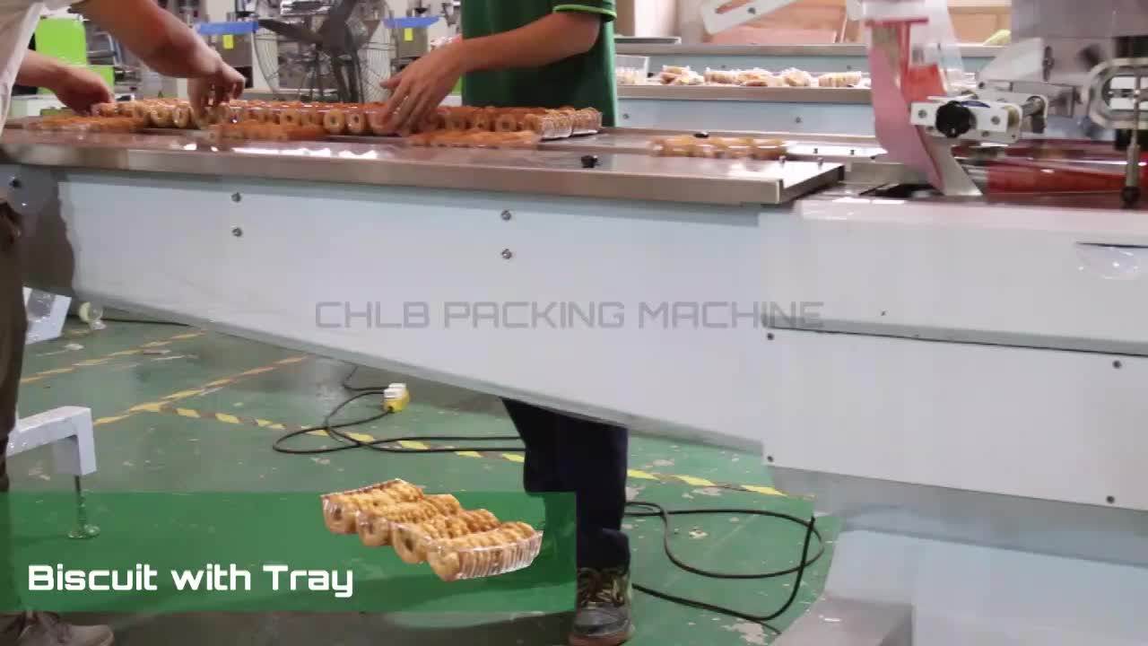 Automatic Flow Cucumber Wrapping Packing Machine For Bar Soap Biscuit ...