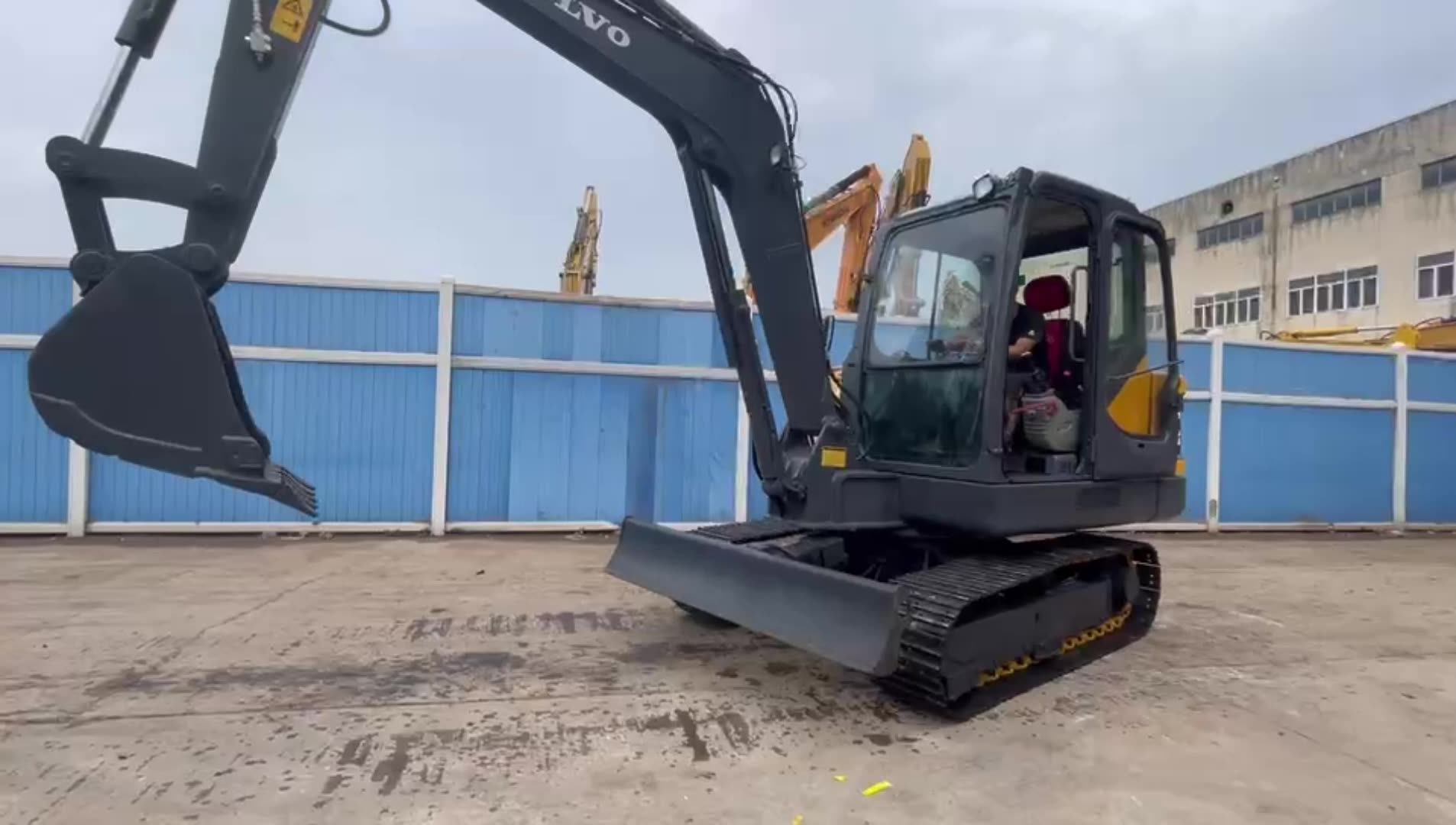 Mini Volvo Ec50d Excavator 5 Ton Used Excavator Volvo Second Hand ...