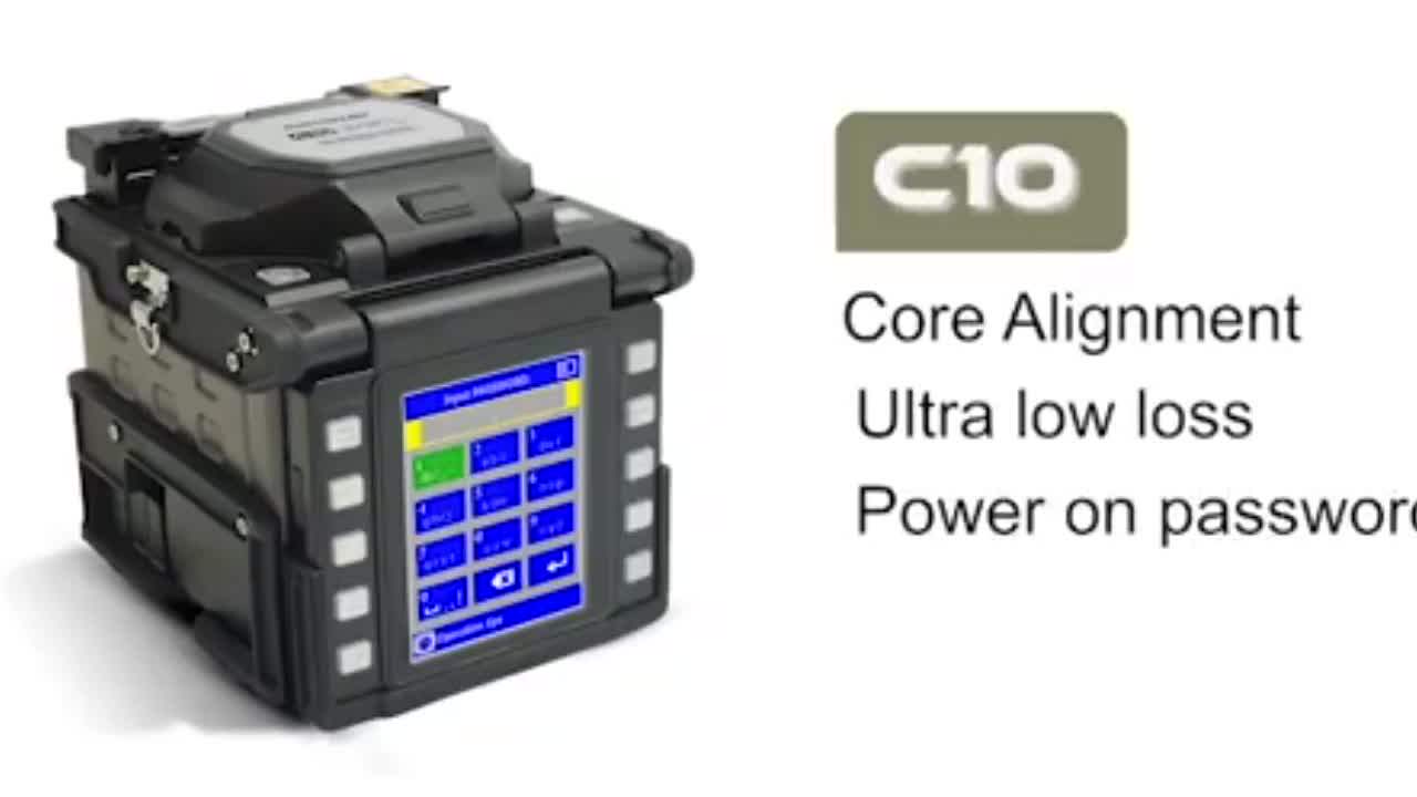 Comway Splicing Unit Fusion Splicer C10 With Full-function And Muli ...