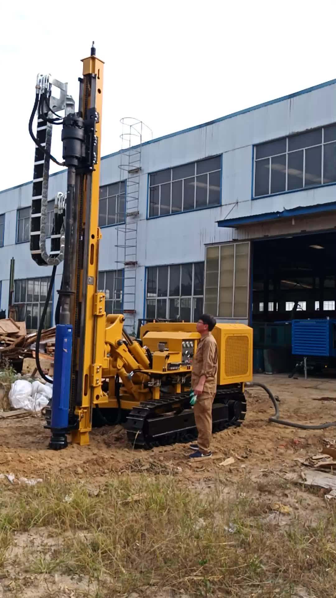 Hydraulic Percussive Hammer Rotary Drilling Construction Machine - Buy ...