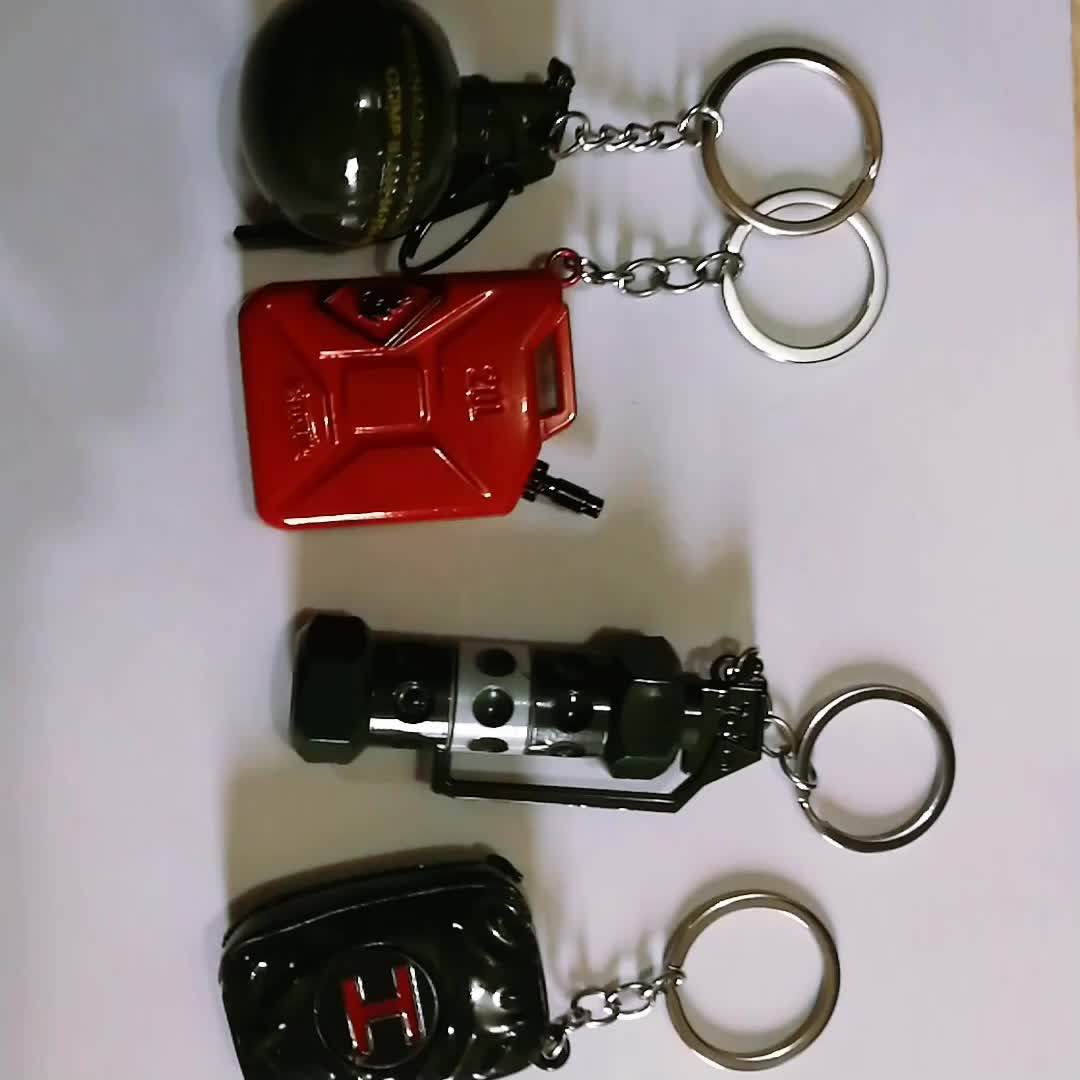 Wholesale Flash Bomb Key Ring /smoke Bomb Barrels Of Gasoline Grenade ...