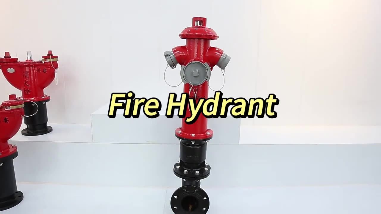 Fire Fighting Flange Fire Hydrant With Brass Cap With Price List - Buy ...
