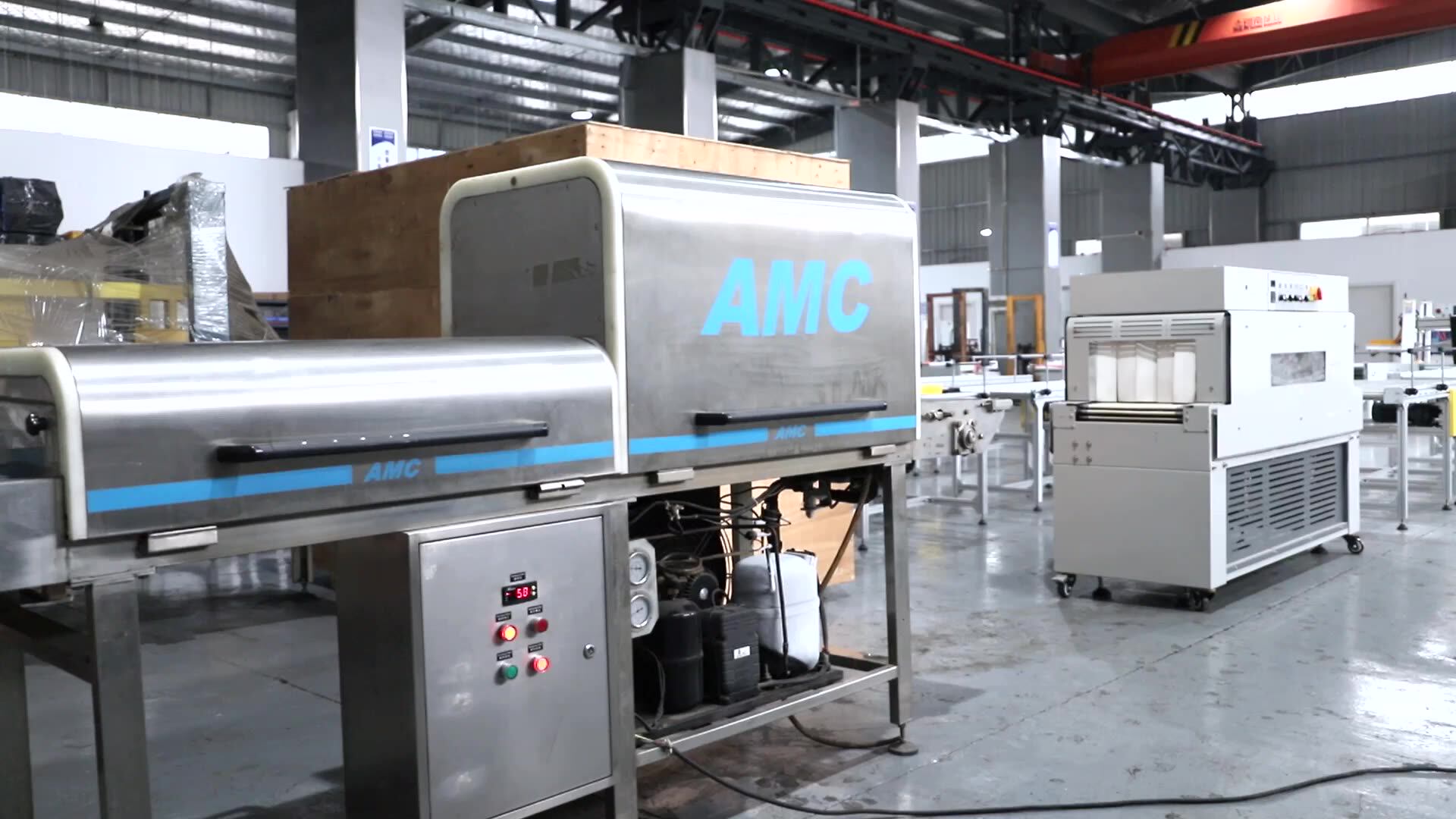 Amc New Stainless Steel Cooling Tunnel Food Industry Cooling Milk Nuts ...