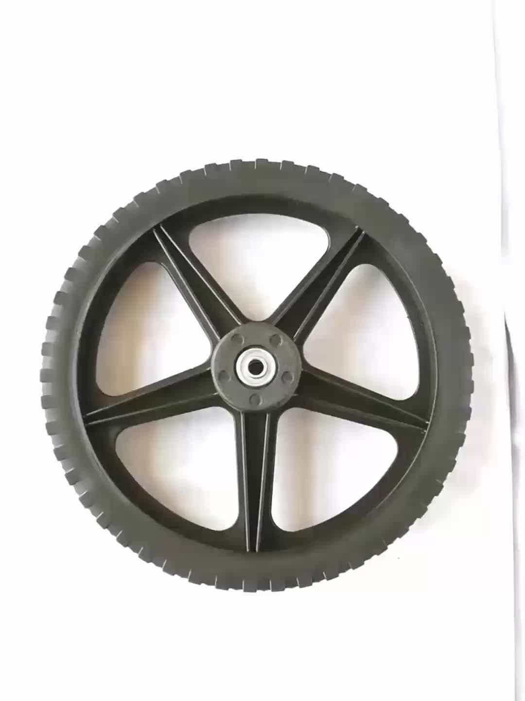 Large Plastic Wheels 14 Inch Wheel For Lawn Mower,Eradicator,Pressure ...