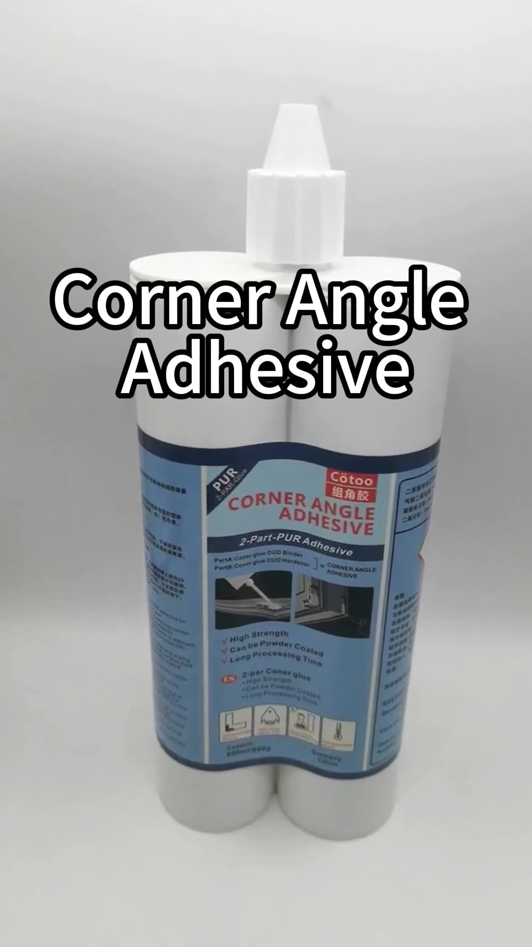 Aluminium Corners Connection Pu Bonding Sealant Corner Frame Angles ...