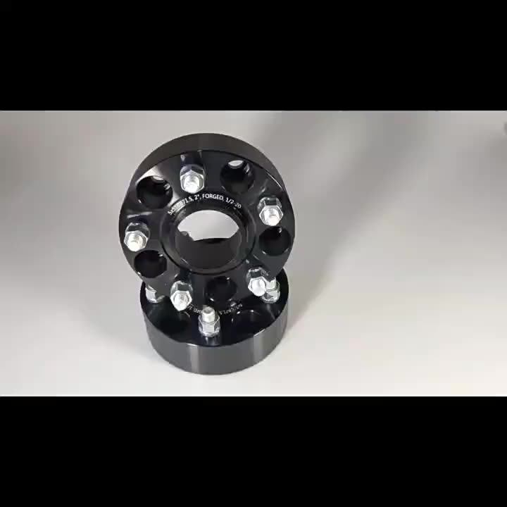 Yxq Custom Spacer Adapter 6*139.7 Black Aluminum Alloy Hub Forged Centric Wheel Adapters ...