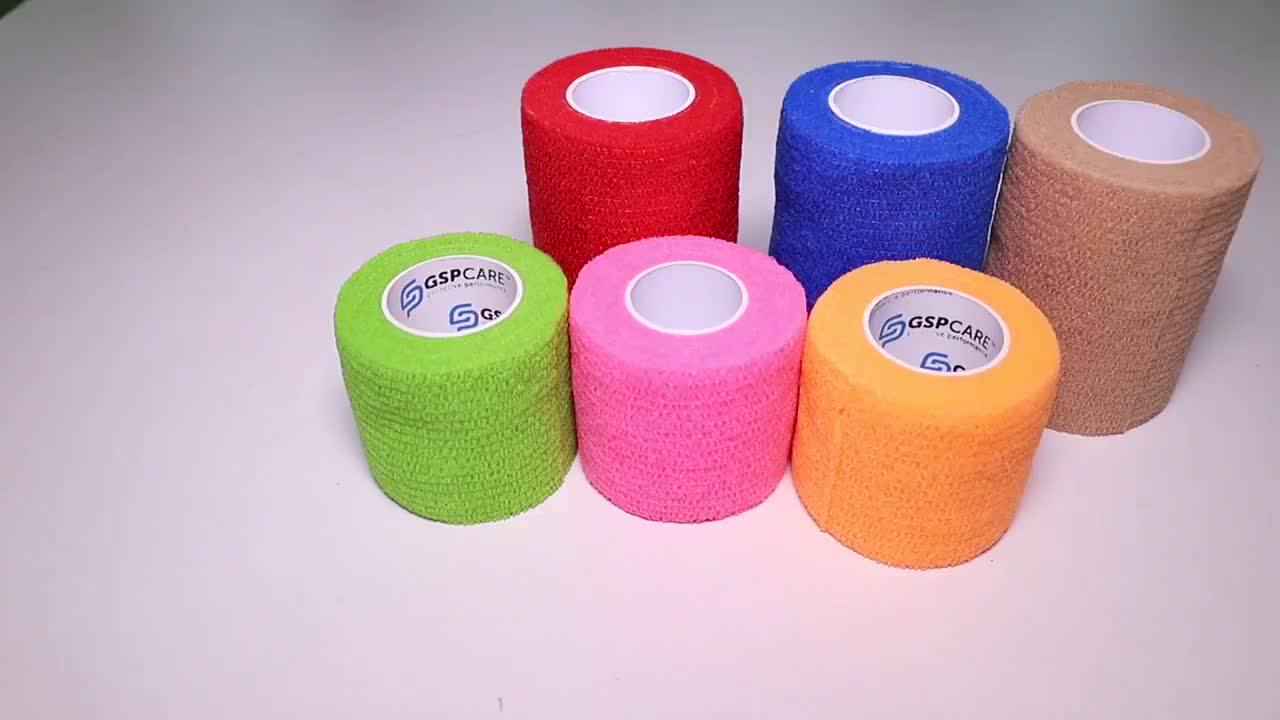 10cm*4.5m One Time Self Adhesive Bandage Wrap - Buy Self Adhesive ...