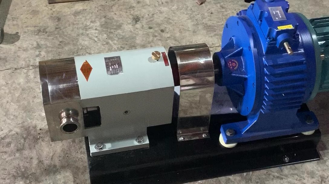 Three Lobes Roots Vacuum Pumps Thick Liquid Rotary Lobe Pump - Buy ...