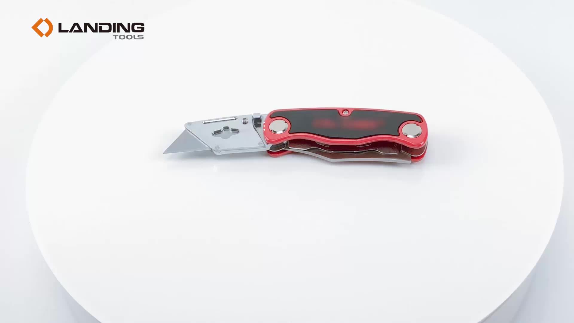 New Type Steel Hand Tool Utility Knife Safety Box Cutter,Tactical ...