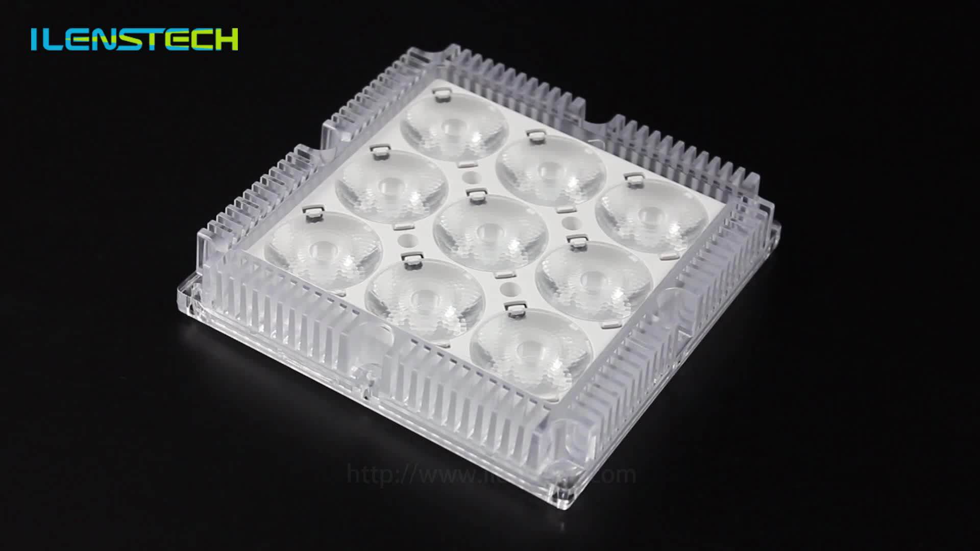 Led Collimator Lens 10*65 Degree 3030 Led Extrusion Linear Lens - Buy ...