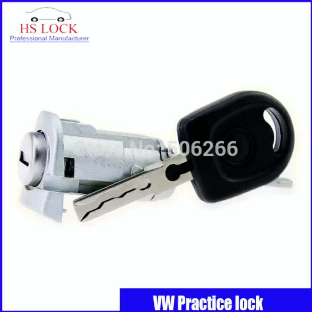 Front Door Lock Cylinder Volkswagen With Car Key Training Car Lock For ...