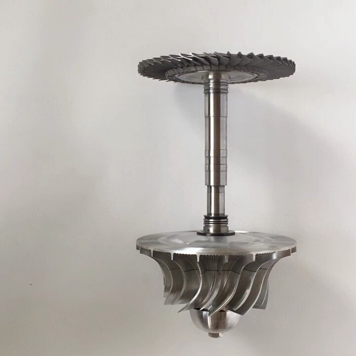 Aluminium Alloy Turbine Compressor Impeller D300 For Steam Turbine ...