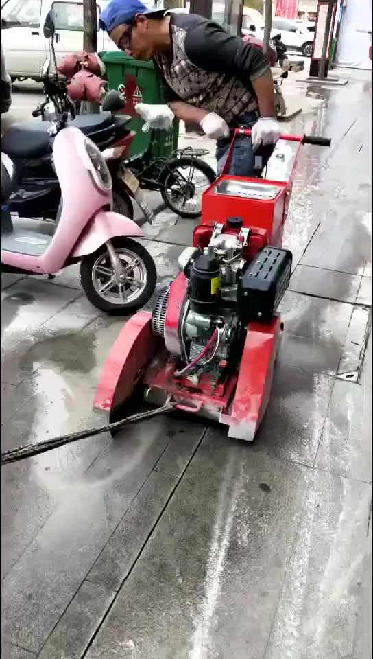 Fast Delivery Garden Sets Single Cylinder Diesel Concrete Saw 82cc ...