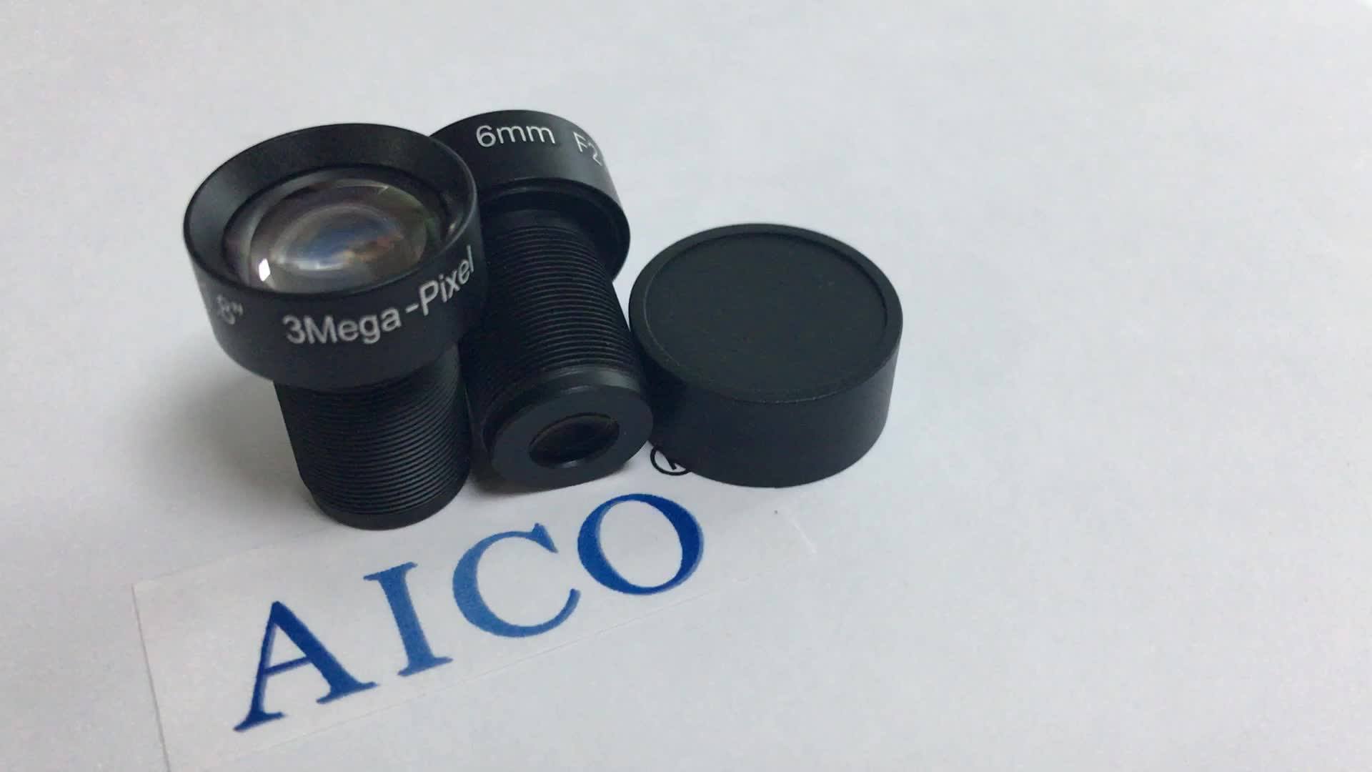 1/1.8" F2.5 F5.6 F8.0 6mm M12 S Mount Low Distortion Macro Board Lens 1 ...