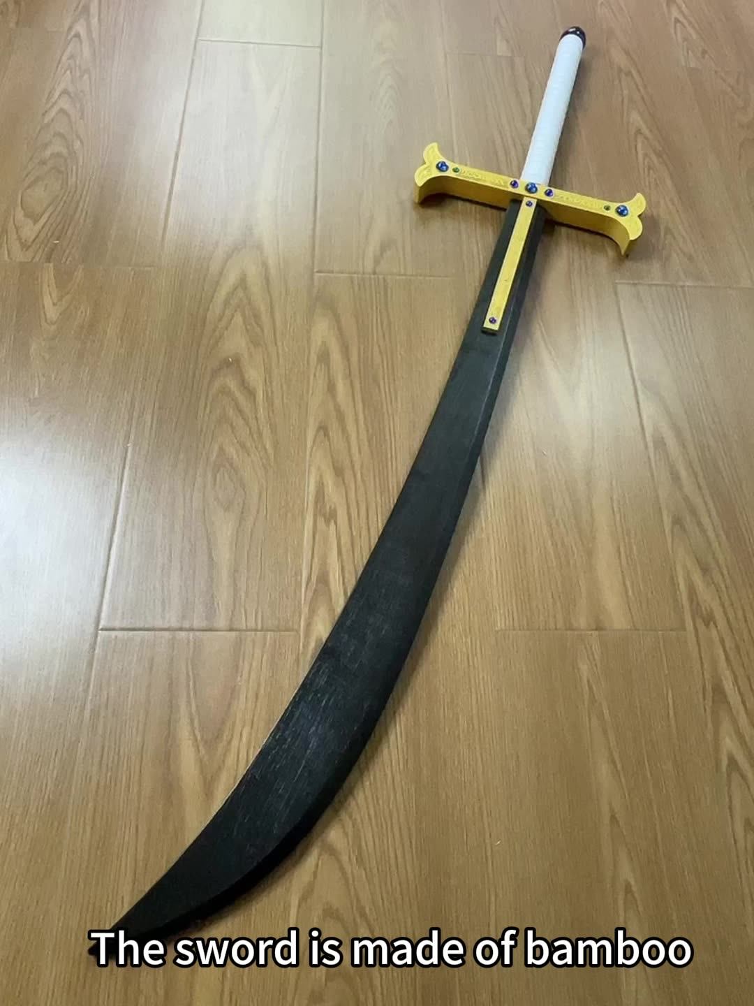 Dracule Mihawk Cosplay Sword One Piece Anime Wooden Sword Children ...
