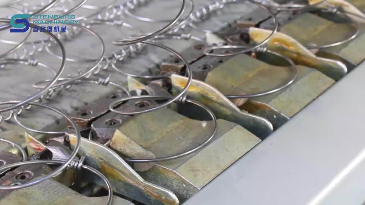 Sx-200 Automatic Bonnell Mattress Spring Assembling Machine Autometic ...