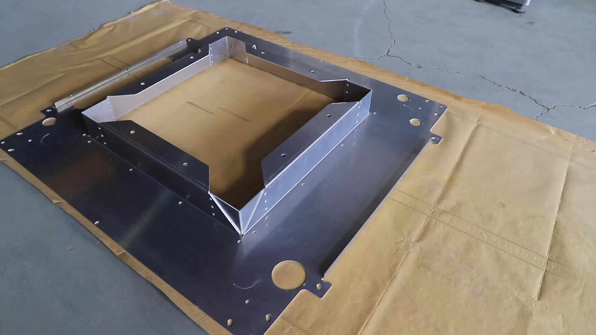 Custom Galvanized Case Battery Box Sheet Metal Waterproof Electronic 5. ...