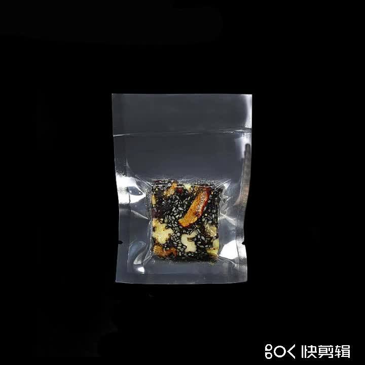 Custom Clear Pouches Nylon Laminated Plastic Small Bag Transparent Deli ...