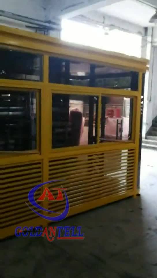 Outdoor 3m Prefab Modular Portable Security Guard House / Garden ...