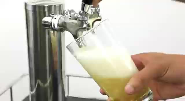 Commercial Draft Beer Tower Cooler Dispenser Tap Machine Beer Kegarator ...