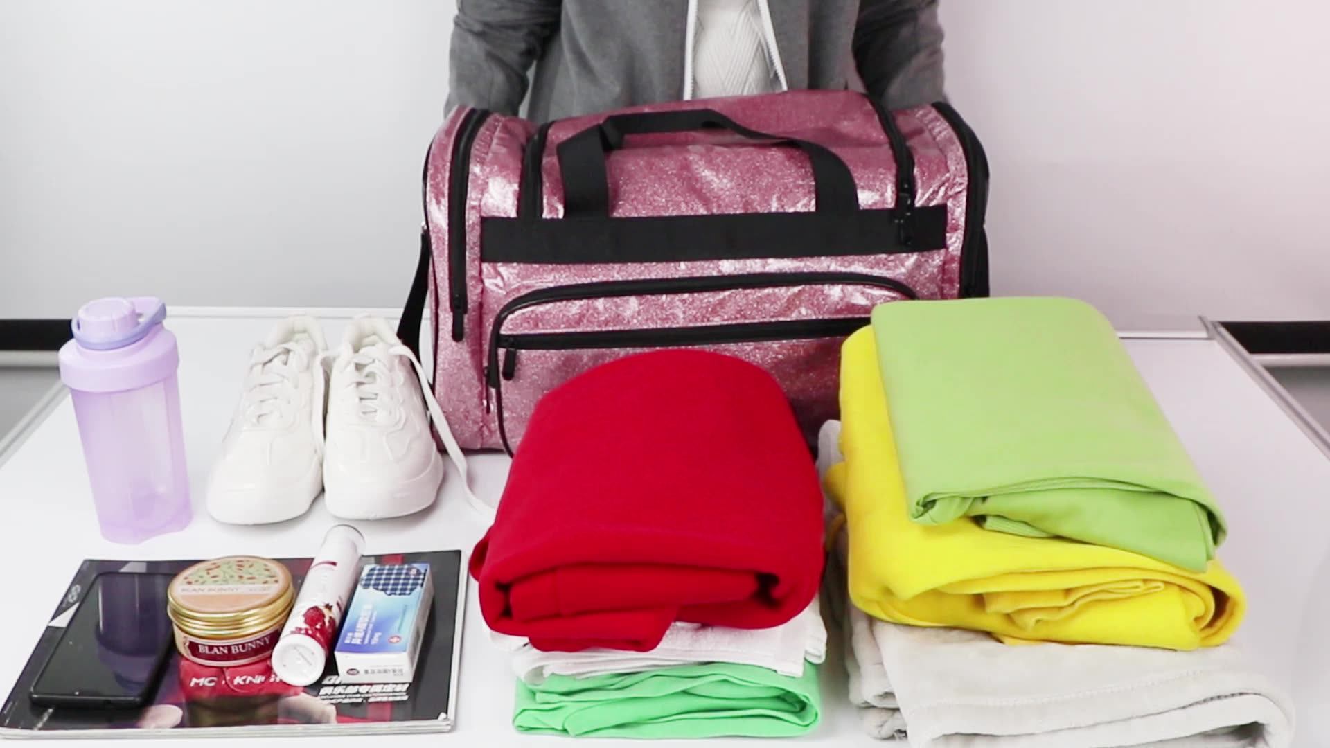 Wholesale Spend The Night Bags Custom Logo Sneaky Link Women Large ...