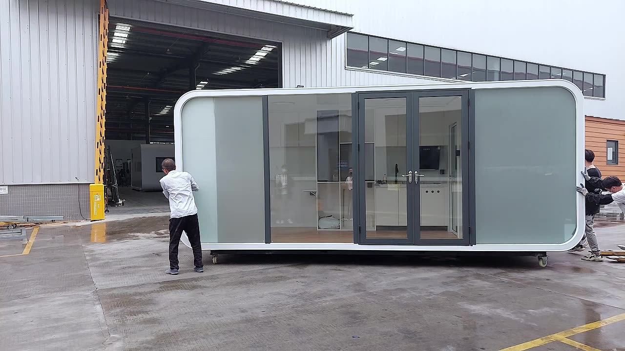 20ft 40ft Prefabricated Modular House Cabin Office Portable Home Pod ...