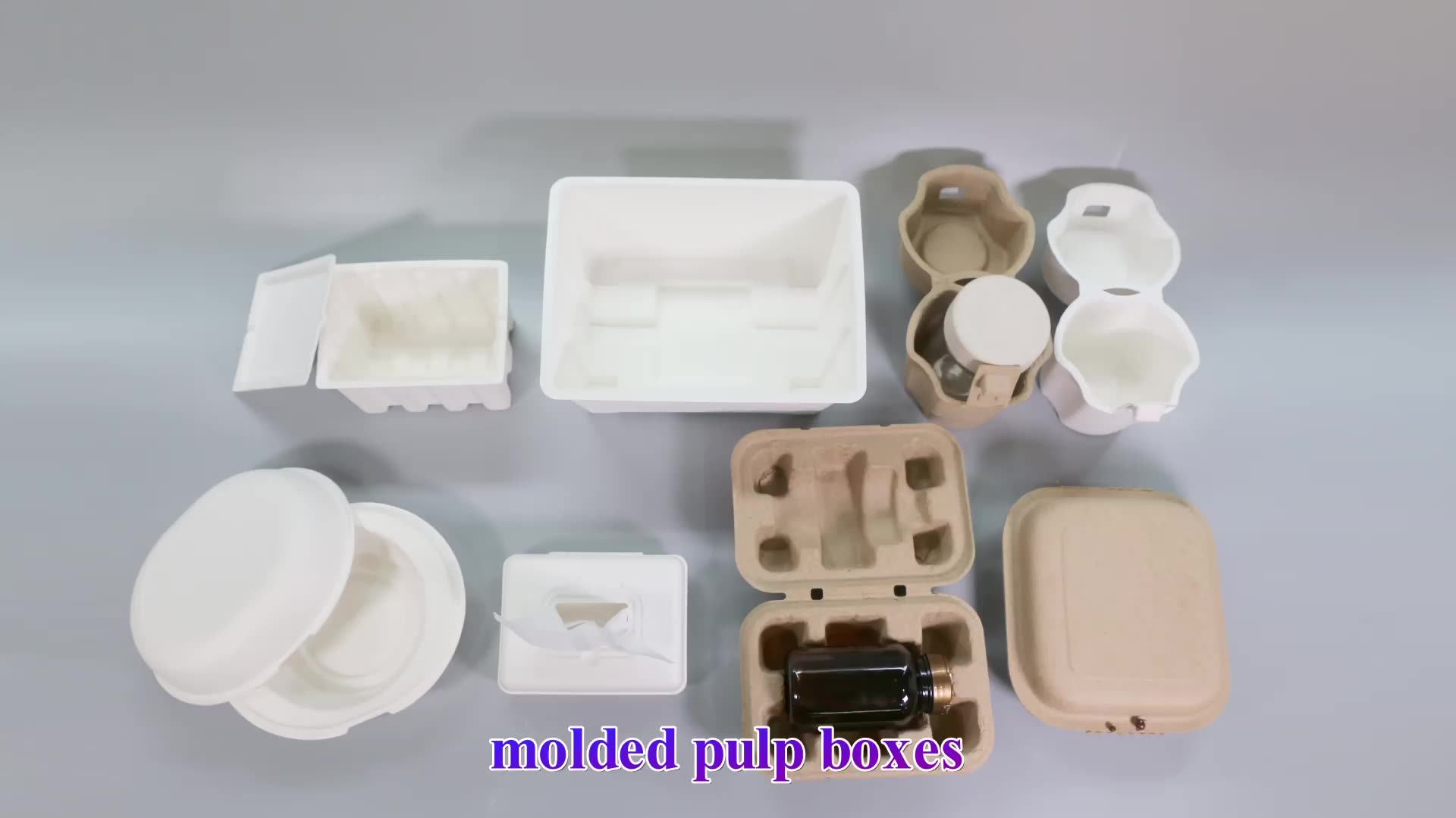 H5-customized Shapes And Designs Packaging Recycled Paper Pulp Box ...