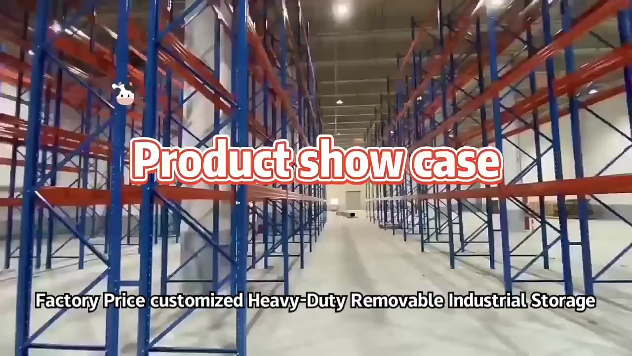 Heavy-duty Removable Industrial Storage Shelving Unit Custom Metal ...
