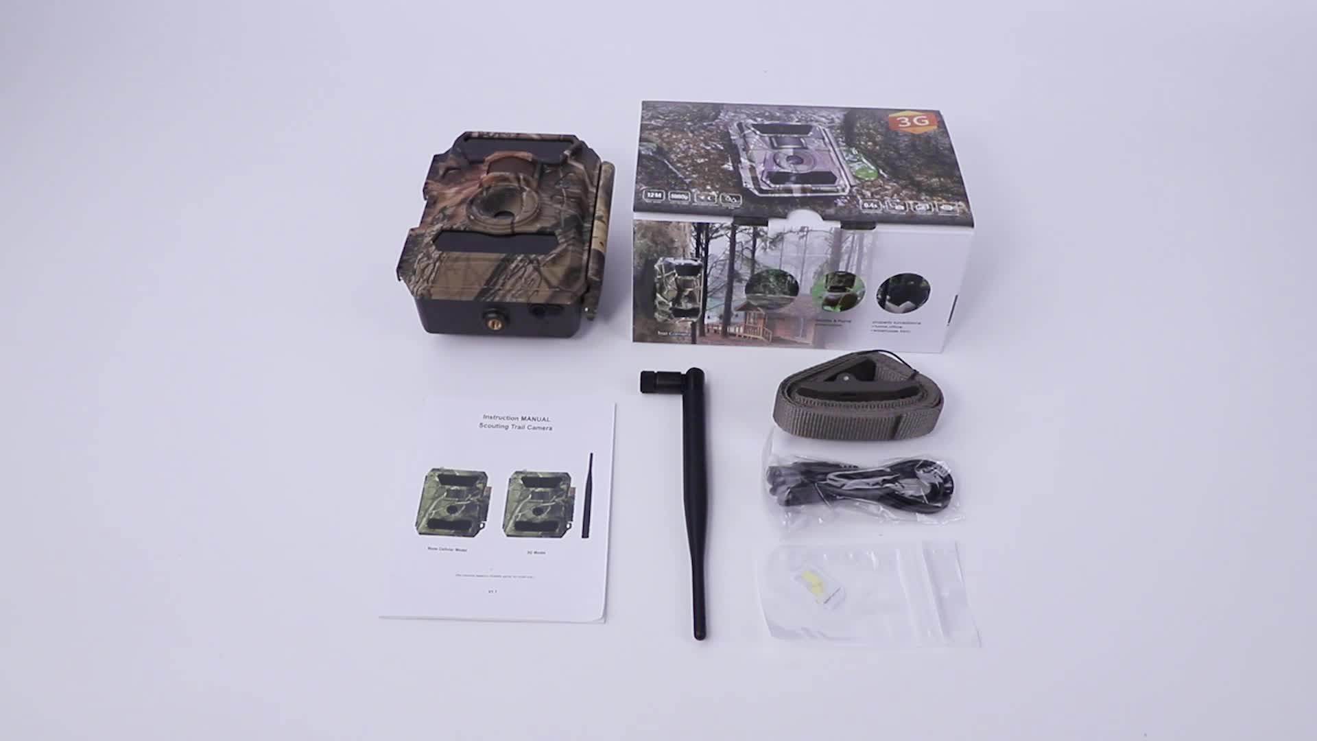 3.5cg Wildlife Hidden Digital Trail 3g Cellular Waterproof Game Camera ...