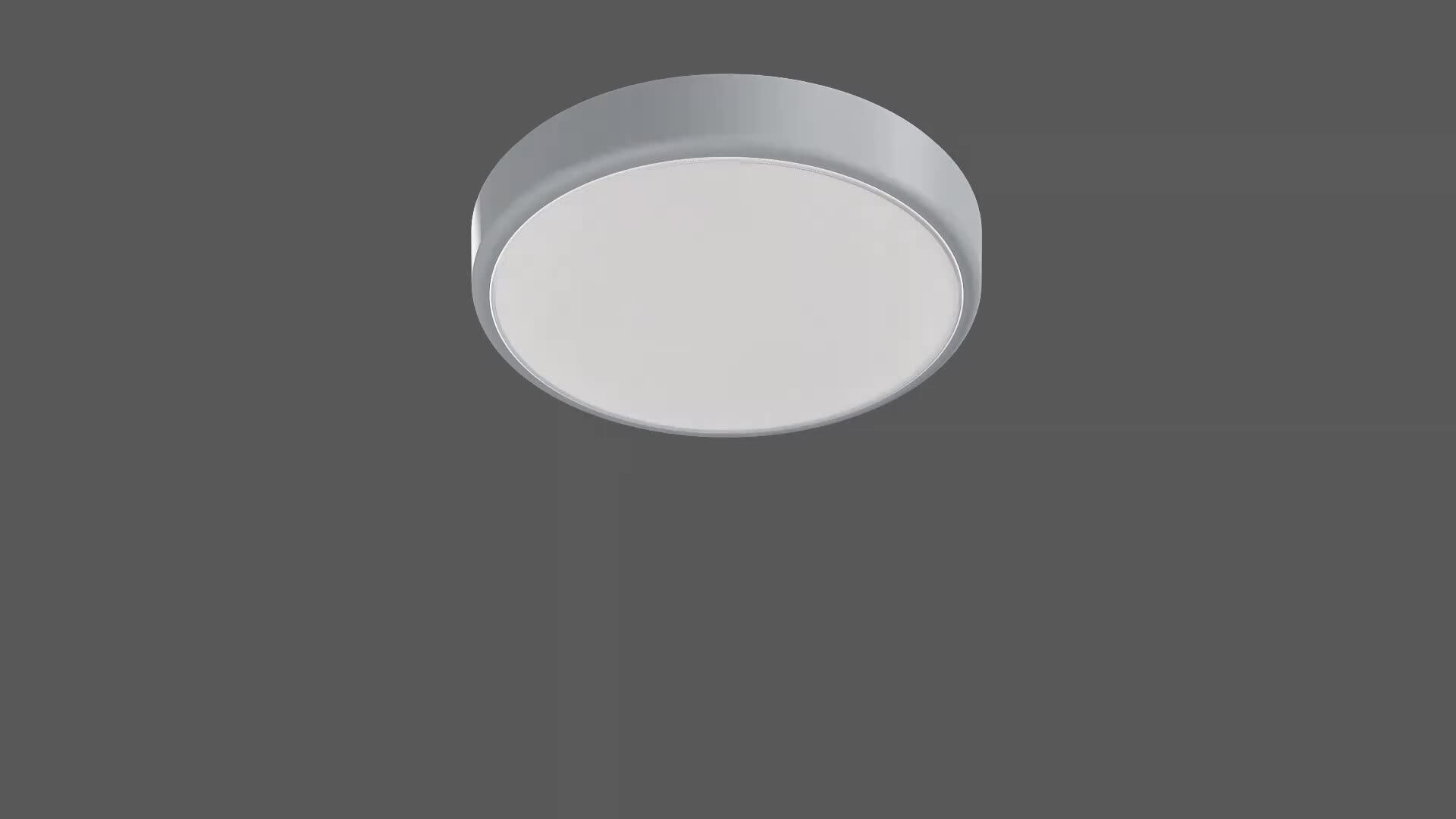 Super Slim Surface Mounted Ip54 Oyster Led Ceiling Light 12w 18w 28w ...