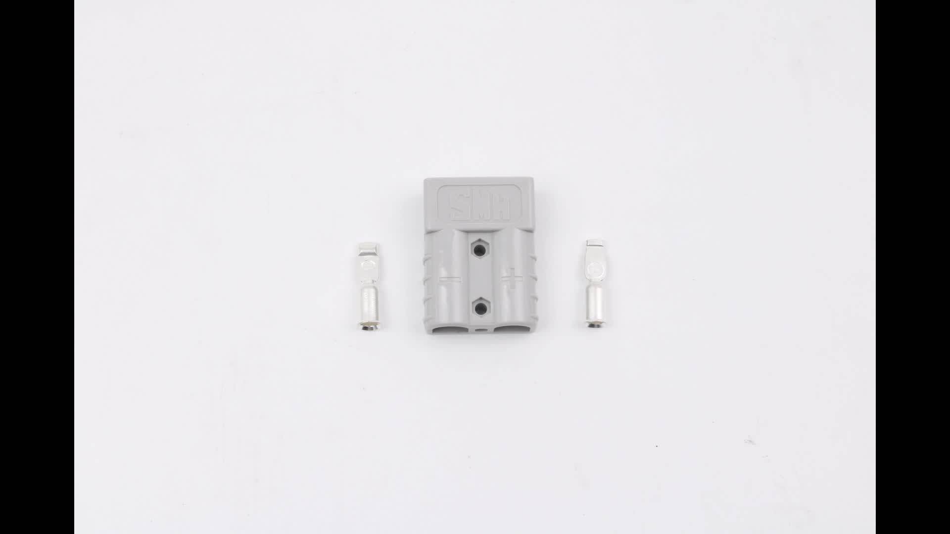 Automotive Waterproof Electrical Connector 120a 600v 2 Pole Power ...