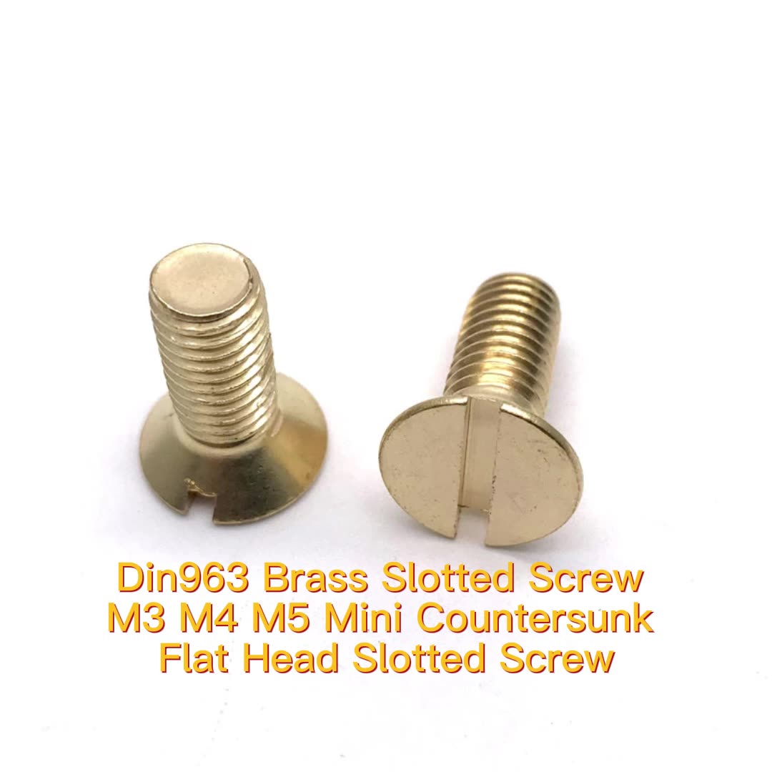 Countersunk Head Machine Screw Bolt M1.6 M2 M2.5 M3 M4 M5 M6 304 A2-70 Stainless Steel Gb68 ...