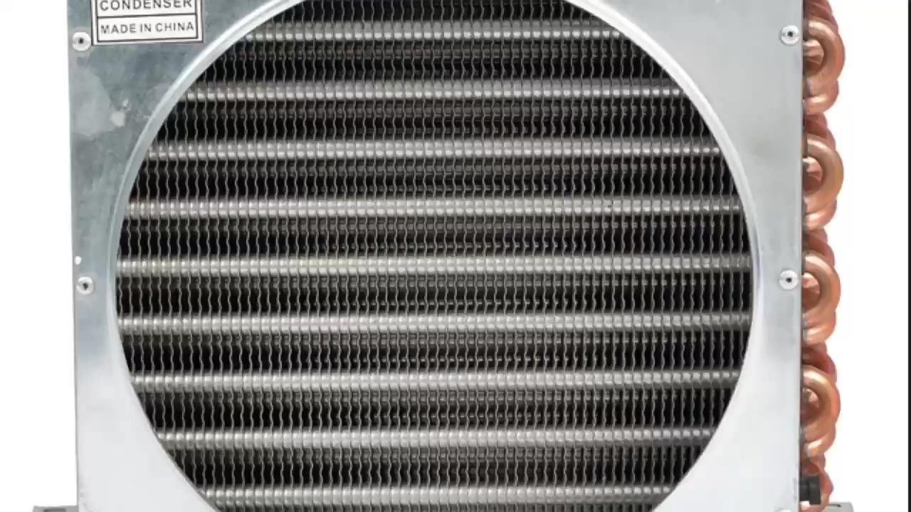Refrigeration Hydrophilic Aluminum Copper Tube Evaporator Condenser ...