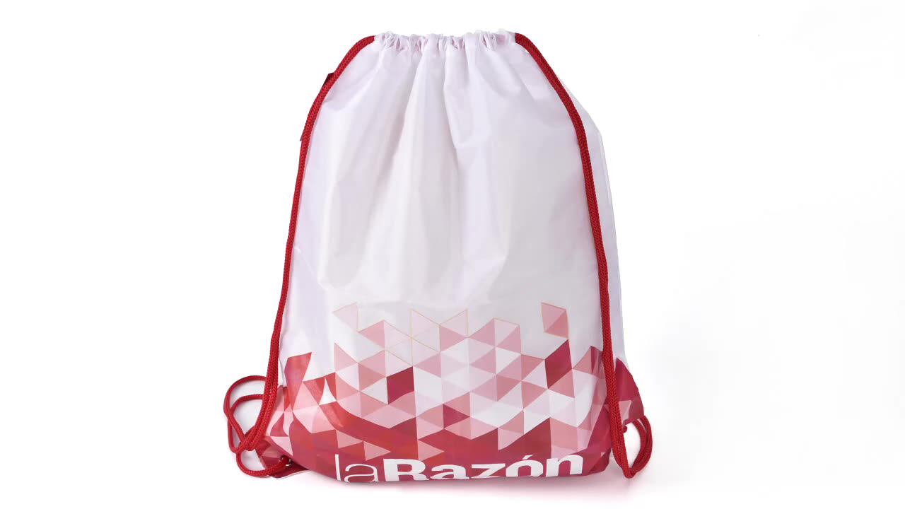 Drawstring Backpack Bags Cinch Sack Cheap Waterpoof 210d Polyester ...