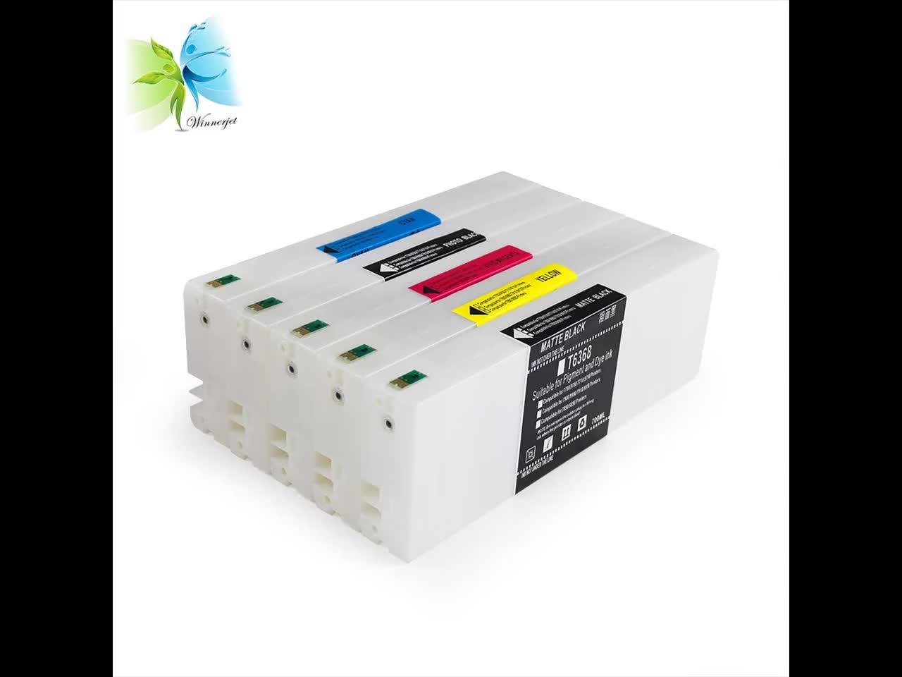 700ml Replacement Ink Cartridge Compatible For Epson Styluspro 7700 ...
