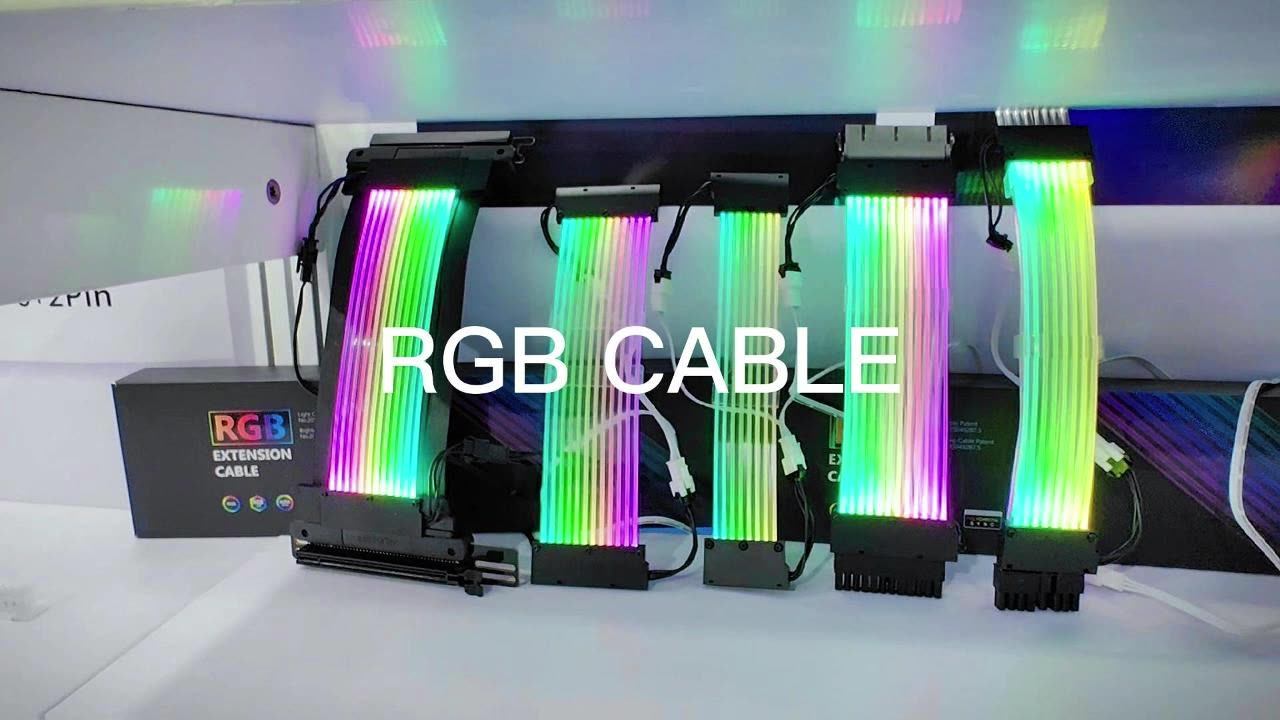 Rgb Ii Upgrade Strimer Plus Rainbow Neon Effect Triple Gpu 2x6+2pin ...