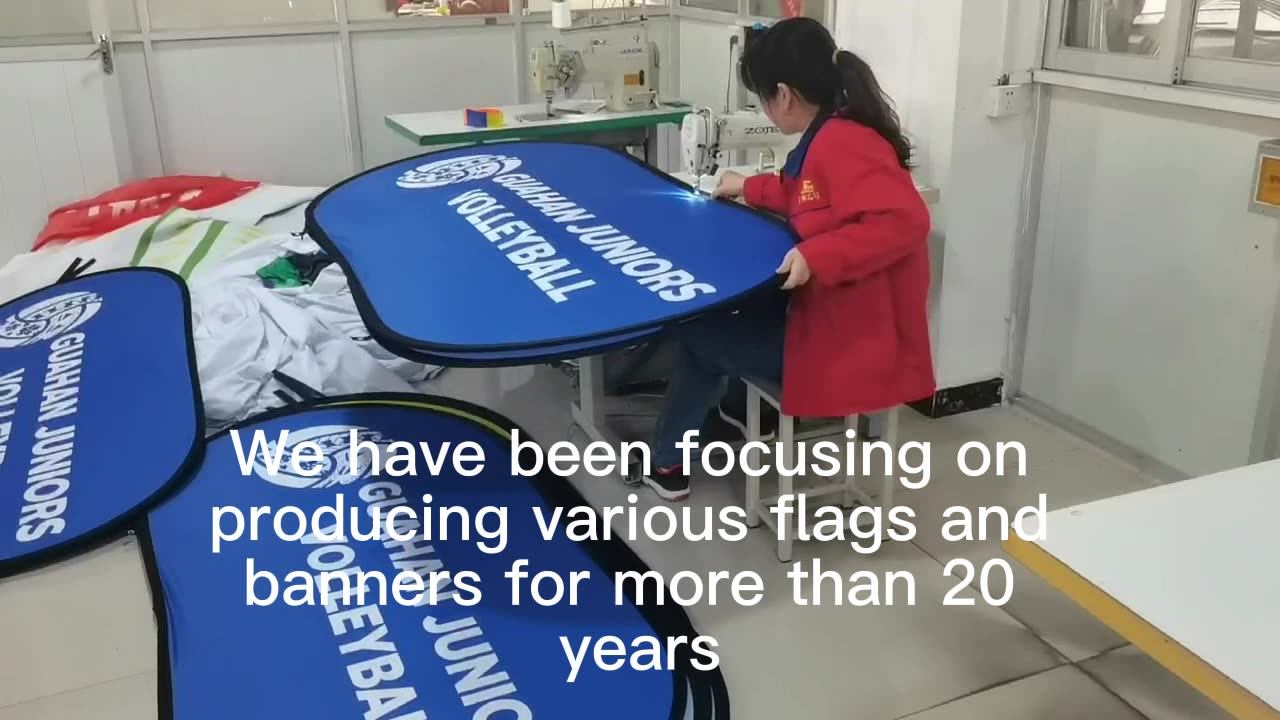 Portable Advertising Sign Large Pop-up Banner Pop Up A Frame Banner Any ...