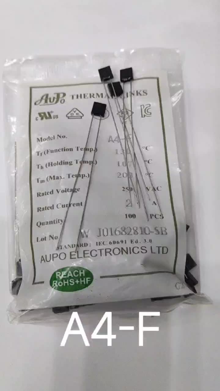A4-f 2a 130c Aupo Thermal Fuse - Buy A4-f,Fuse 2a 130c,Fuse A4-f ...