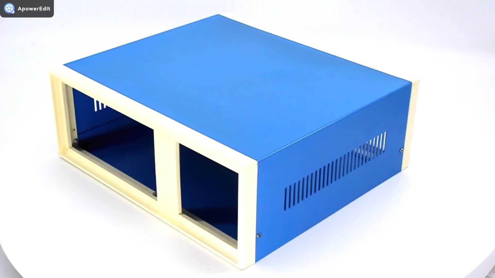 Custom Desktop Case Power Supply Metal Combination Box For Electronics ...