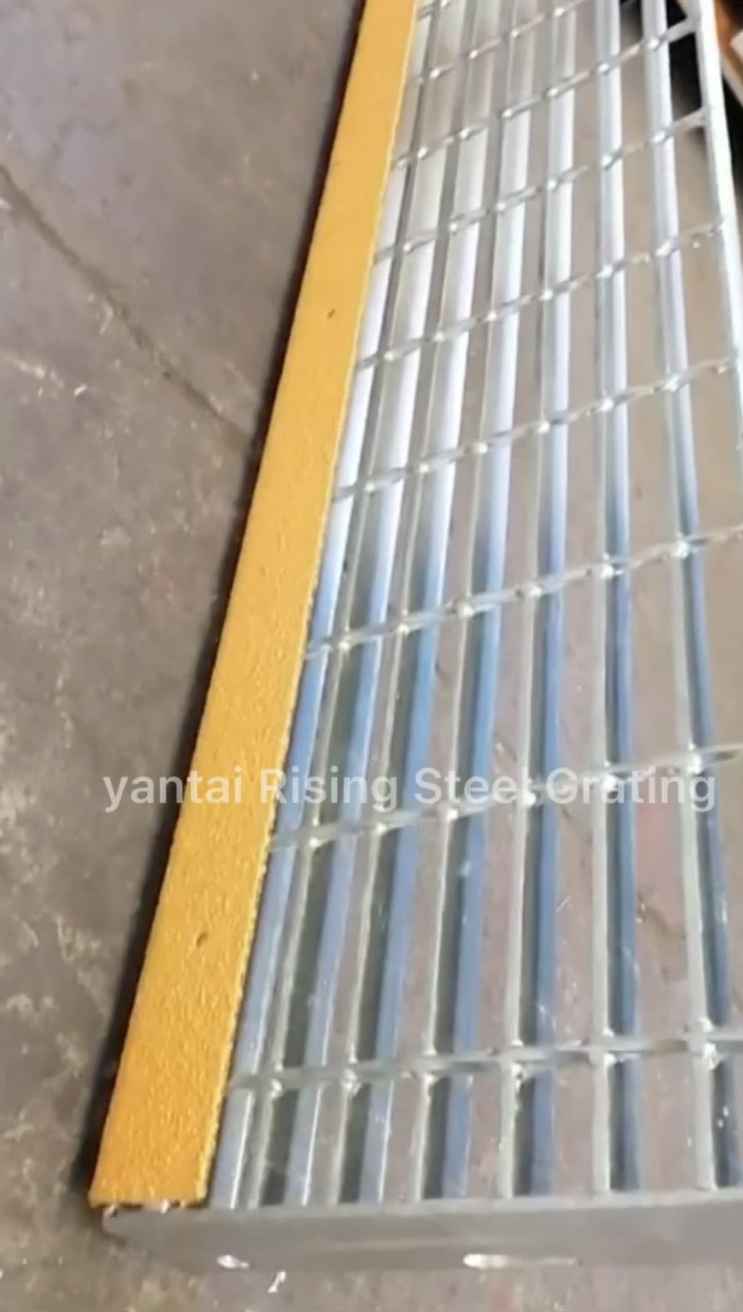 Webforge T6 Steel Steps For Outdoor With Yellow Abrasive Nosing Non ...