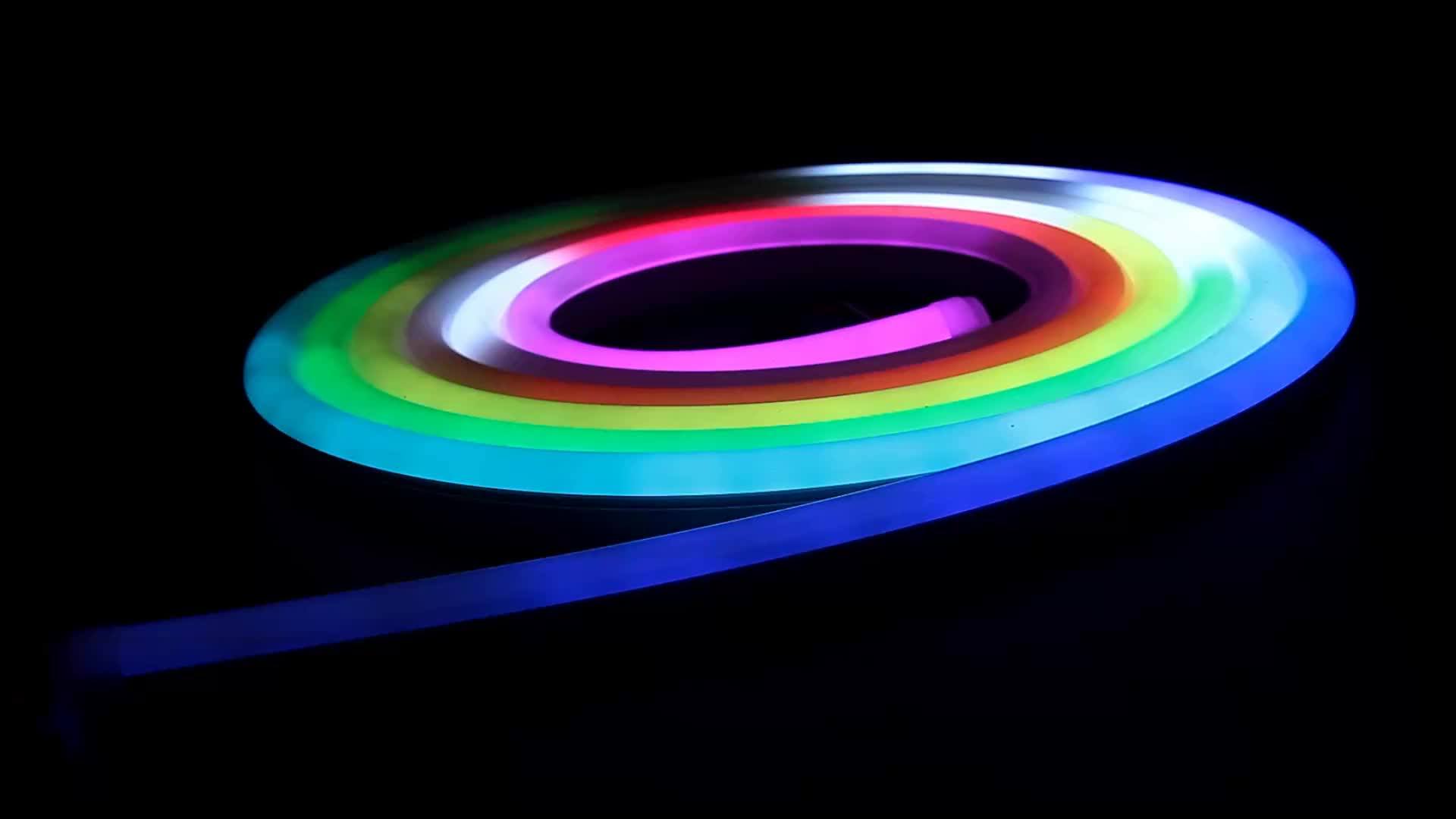 6.6ft 2m Addressable Rgb Dream Color Rainbow Led Pixels Lights ...
